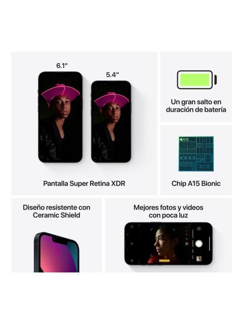 APPLE IPHONE 13 (128 GB) - AZUL MEDIANOCHE