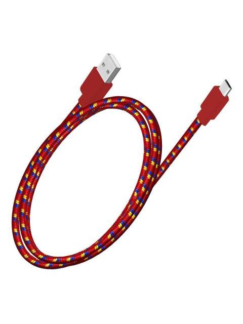 CABLE CARGA REFORZADO CARGADOR Y DATOS USB A MICRO USB V8 3M