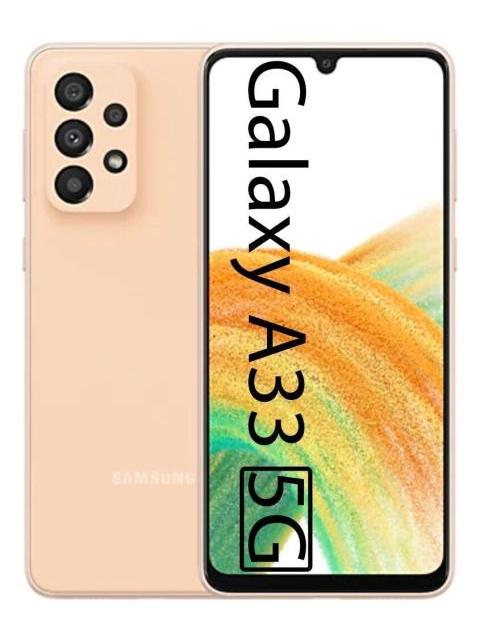 SAMSUNG GALAXY A33 5G 128GB DUAL SIM 6GB RAM 48MPX MELOCOTON AWESOME PEACH