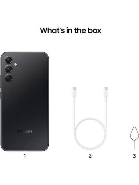 SAMSUNG GALAXY A34 5G 256GB DUAL SIM 8GB RAM 48MPX AWESOME GRAPHITE ...