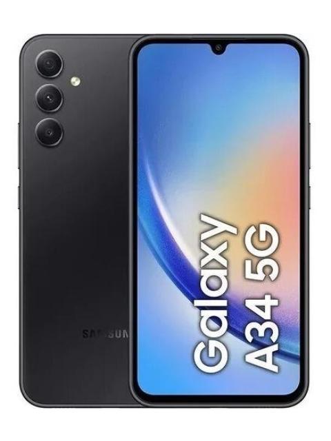 SAMSUNG GALAXY A34 5G DUAL 256 GB 8 RAM GRAPHITE AWESOME GRAPHITE