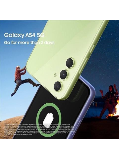 SAMSUNG GALAXY A54 5G 128GB DUAL SIM 6GB RAM 50MPX BLANCO BLANCO